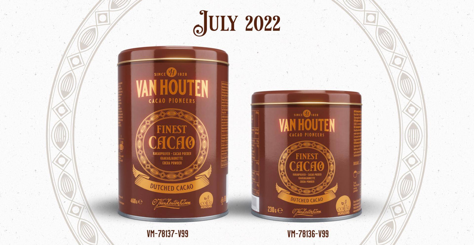 DISCOVER THE NEW VAN HOUTEN PRODUCT CODES